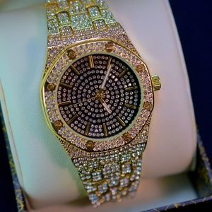 Accessories | Full Iced Out Octagon Shape Luxury Watch | Poshmark